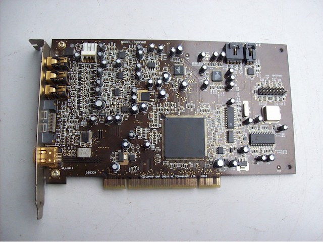 Sound Blaster SB0360 Audigy2 ZS Platinum Pro 7.1