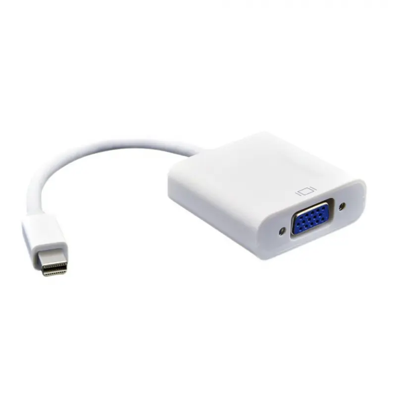 Adapter mini DP na VGA JWD-DP5, 20cm, Beli