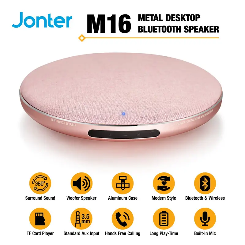 Bluetooth zvučnik Jonter M16 BTSM1/16, Roze