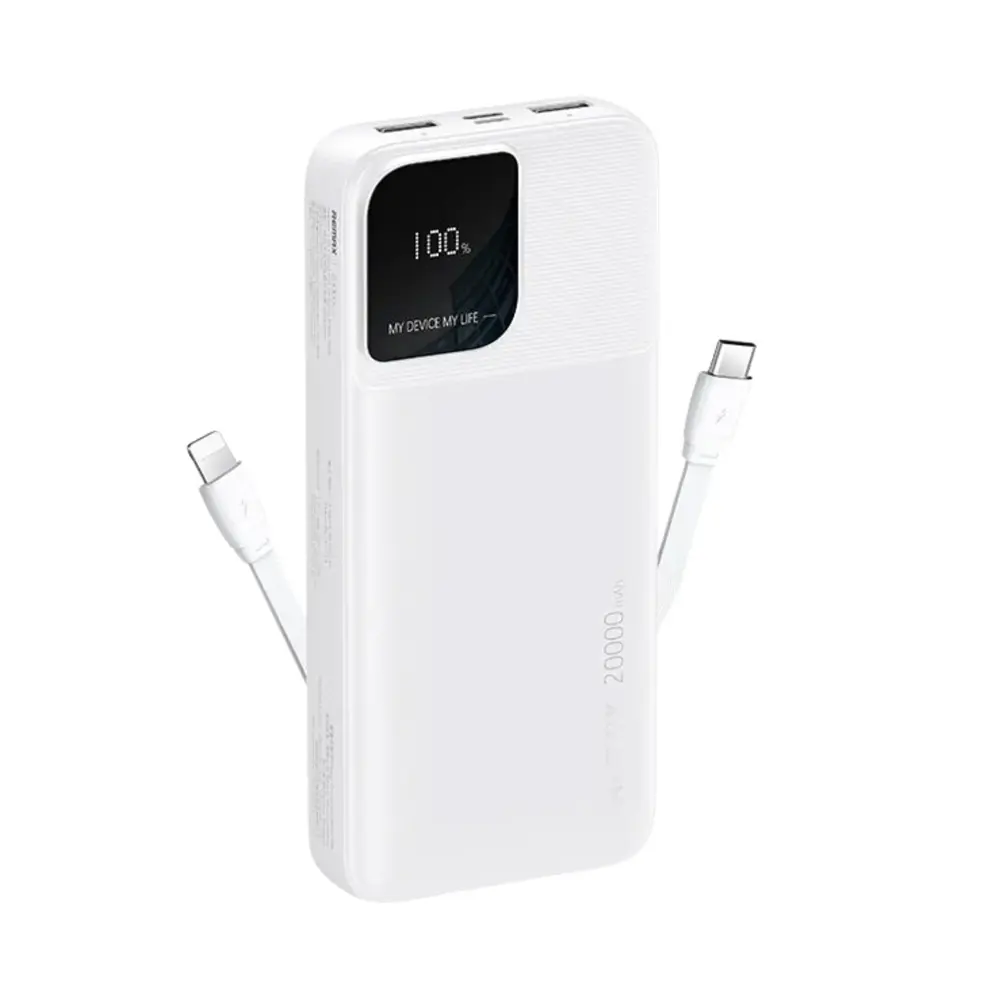 Back up baterija REMAX Rellaen series RPP-658 2.4A 20000mAh, Bela