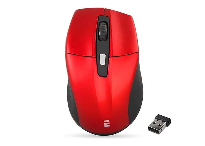 EVEREST Mouse sm-861 usb crveni 800/1200/1600dpi super tih (23866)