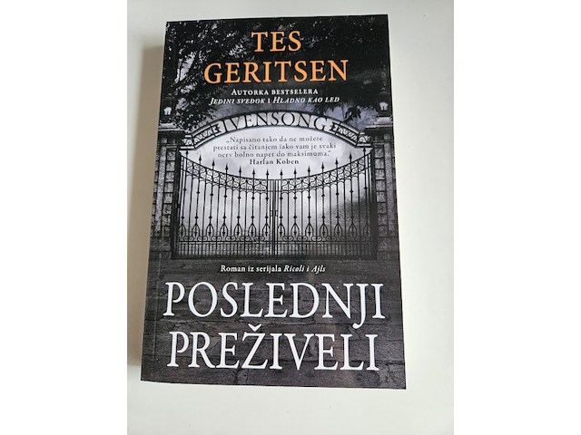 Poslednji preživeli - Tes Geritsen