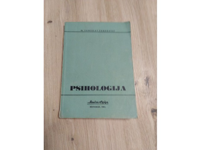 Psihologija T. Tomekovic