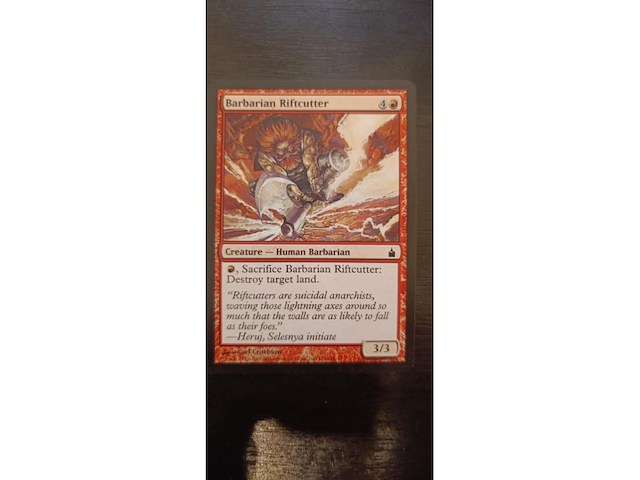 Magic The Gathering - Barbarian Riftcutter