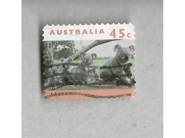 (M) markica 1994 (s1) Australija 45c Koala Family