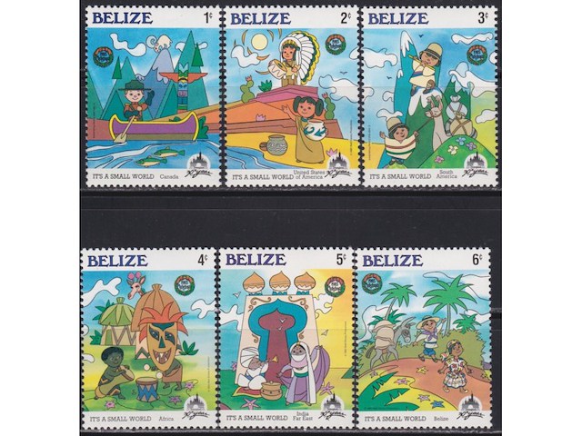 Belize 1989 Dizni crtani čisto