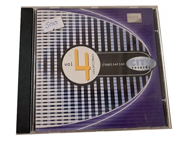 CD: V/A - City Records Compilation Vol. 4 (2000) MINT