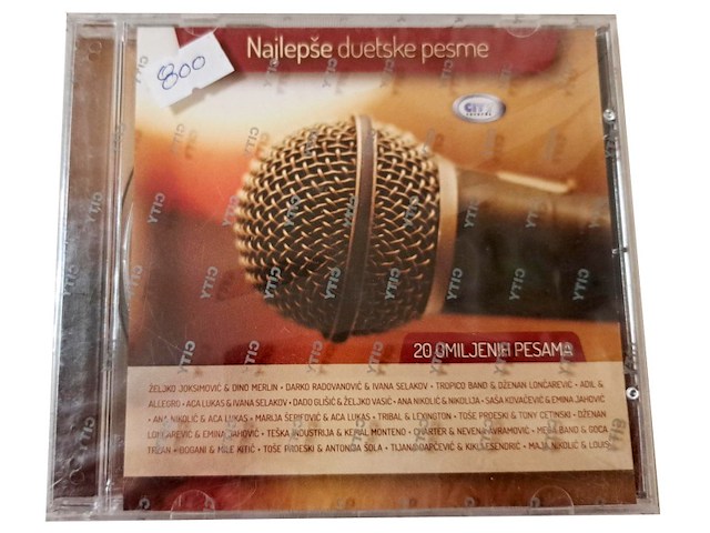 CD: V/A - Najlepše duetske pesme (2013) U CELOFANU