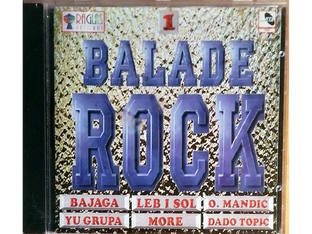 CD: V/A - Balade Rock (1997) Bajaga, Nepočin, SVNV MINT