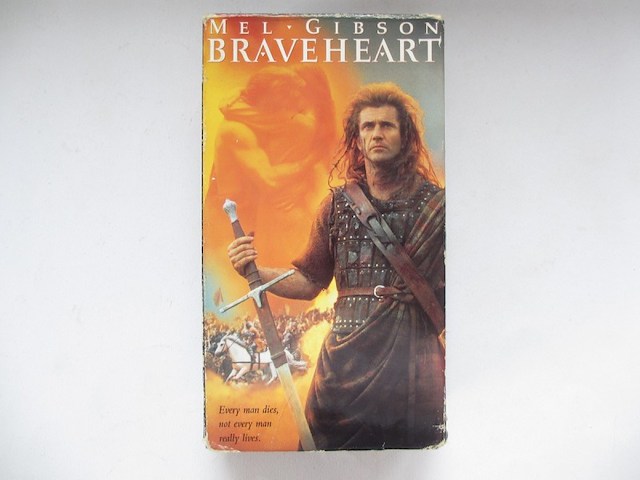 VHS film Braveheart (Hrabro Srce)