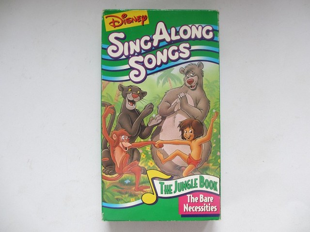 VHS Disney SingAlongSongs - The Bare Necessities