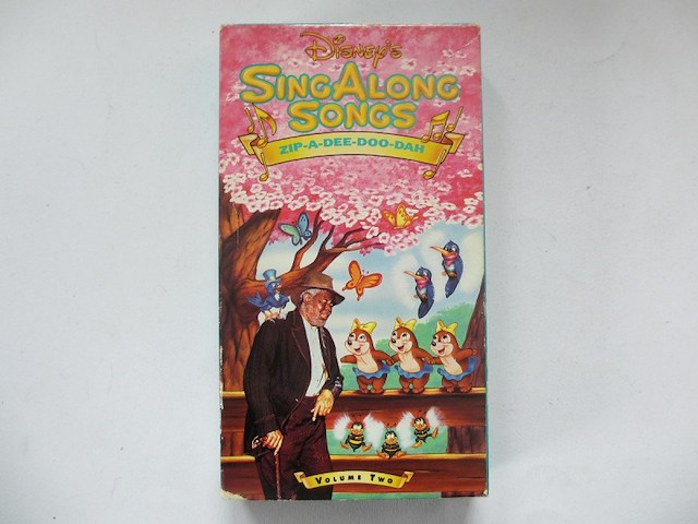 VHS Disney SingAlongSongs - Zip-a-Dee-Doo-Dah