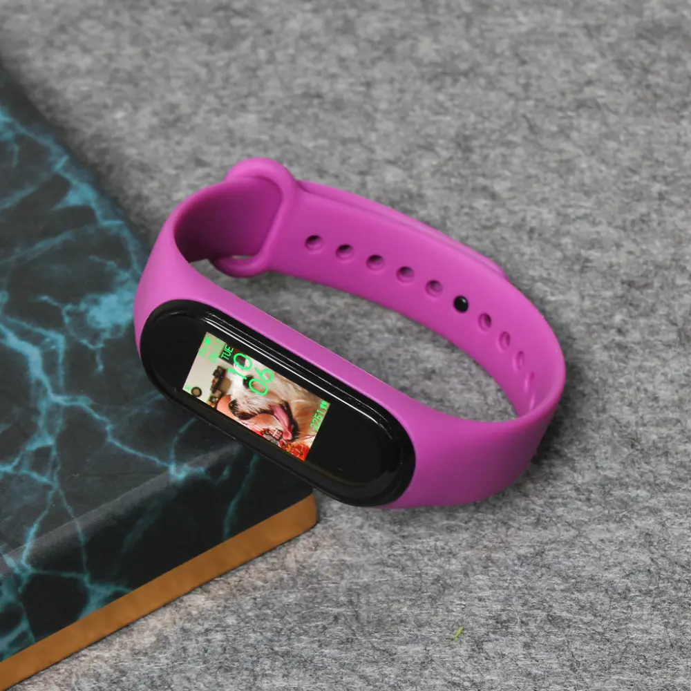 Narukvica za pametni sat Xiaomi Mi Band M3/M4, Ljubičasta