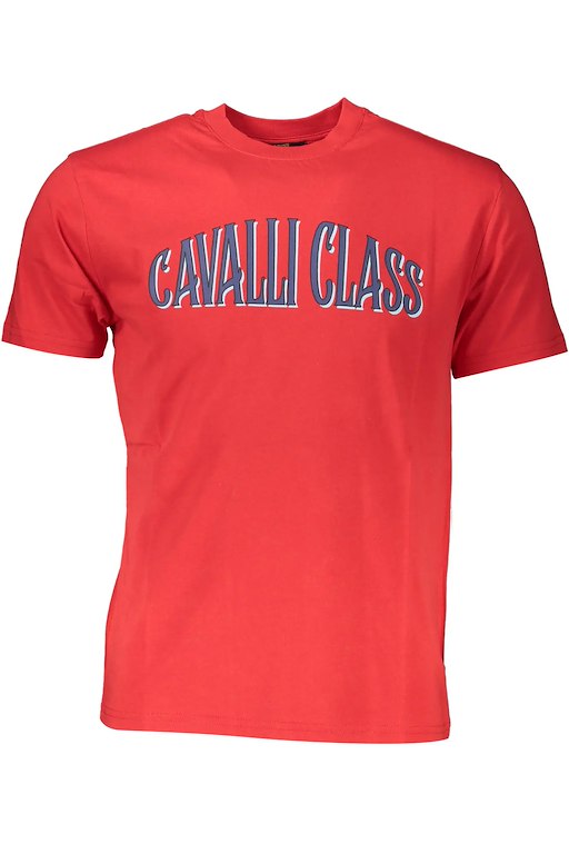 CAVALLI CLASS Muška majica QXT60B-JD060_ROSSO_02000, Crvena