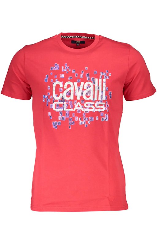 CAVALLI CLASS Muška majica QXT61U-JD060_ROSSO_02000, Crvena