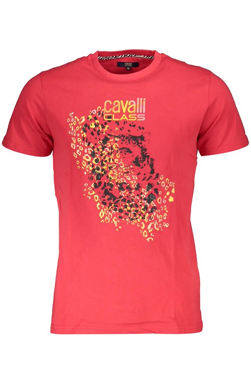 CAVALLI CLASS Muška majica QXT61V-JD060_ROSSO_02000, Crvena
