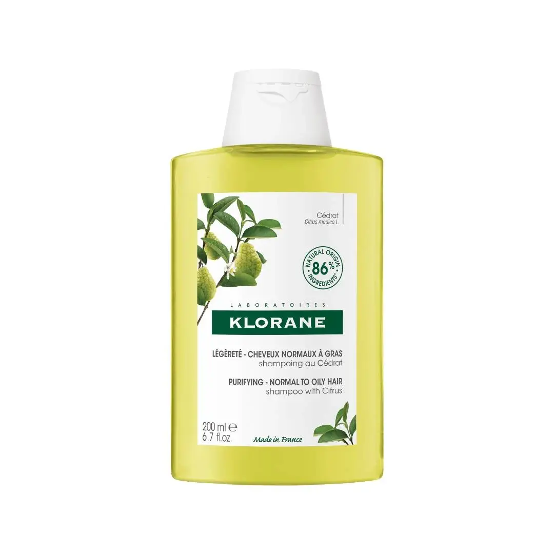 KLORANE Šampon za kosu sa pulpom citrusa, 200ml