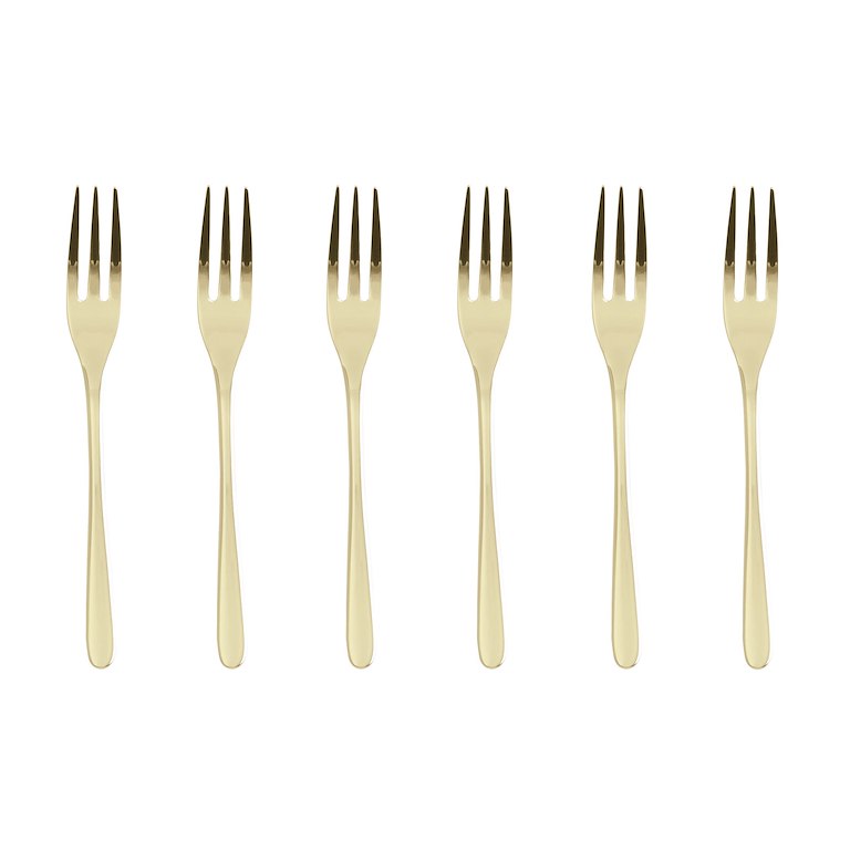 Sambonet Taste 6 cake forks set – Viljuške za dezert