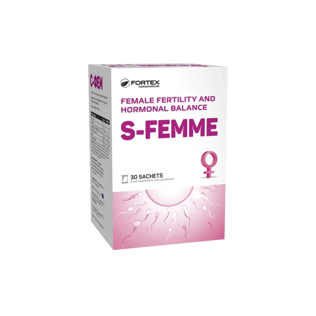 Kesice za plodnost žena i hormonsku ravnotežu S-Femme, 30 Kesica