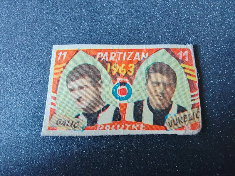 STARA SLICICA "GALIC - VUKELIC" 1963. PARTIZAN