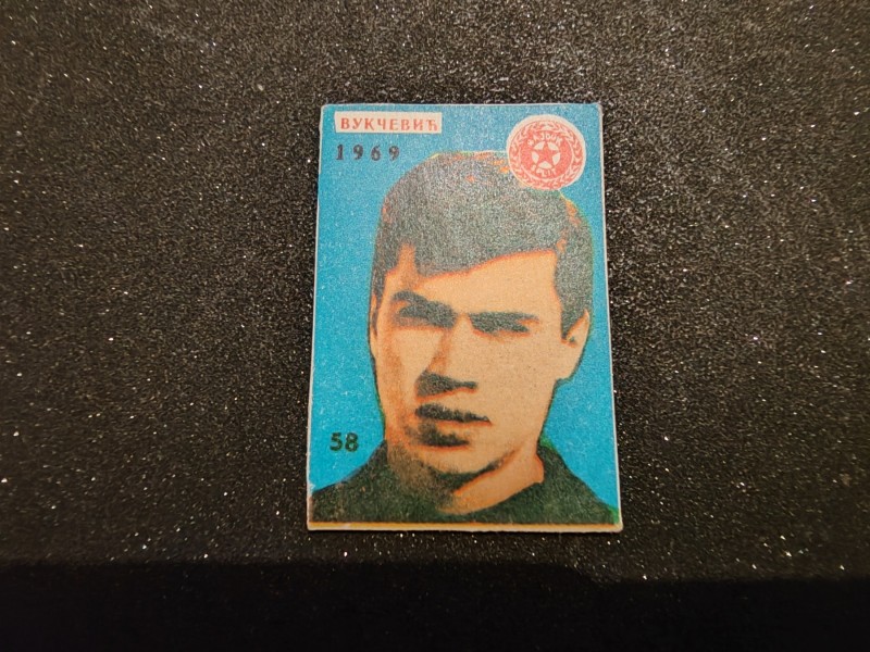 STARA SLICICA "RADOMIR VUKCEVIC" 1969. HAJDUK SPLIT