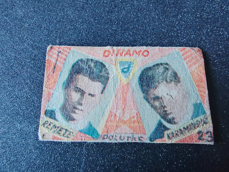 STARA SLICICA "REMETE - HARAMINCIC" 1963. DINAMO ZAGREB