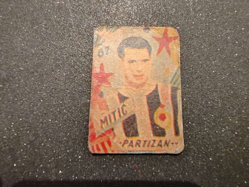 STARA SLICICA "ILIJA MITIC" PARTIZAN POCETAK 1960ih