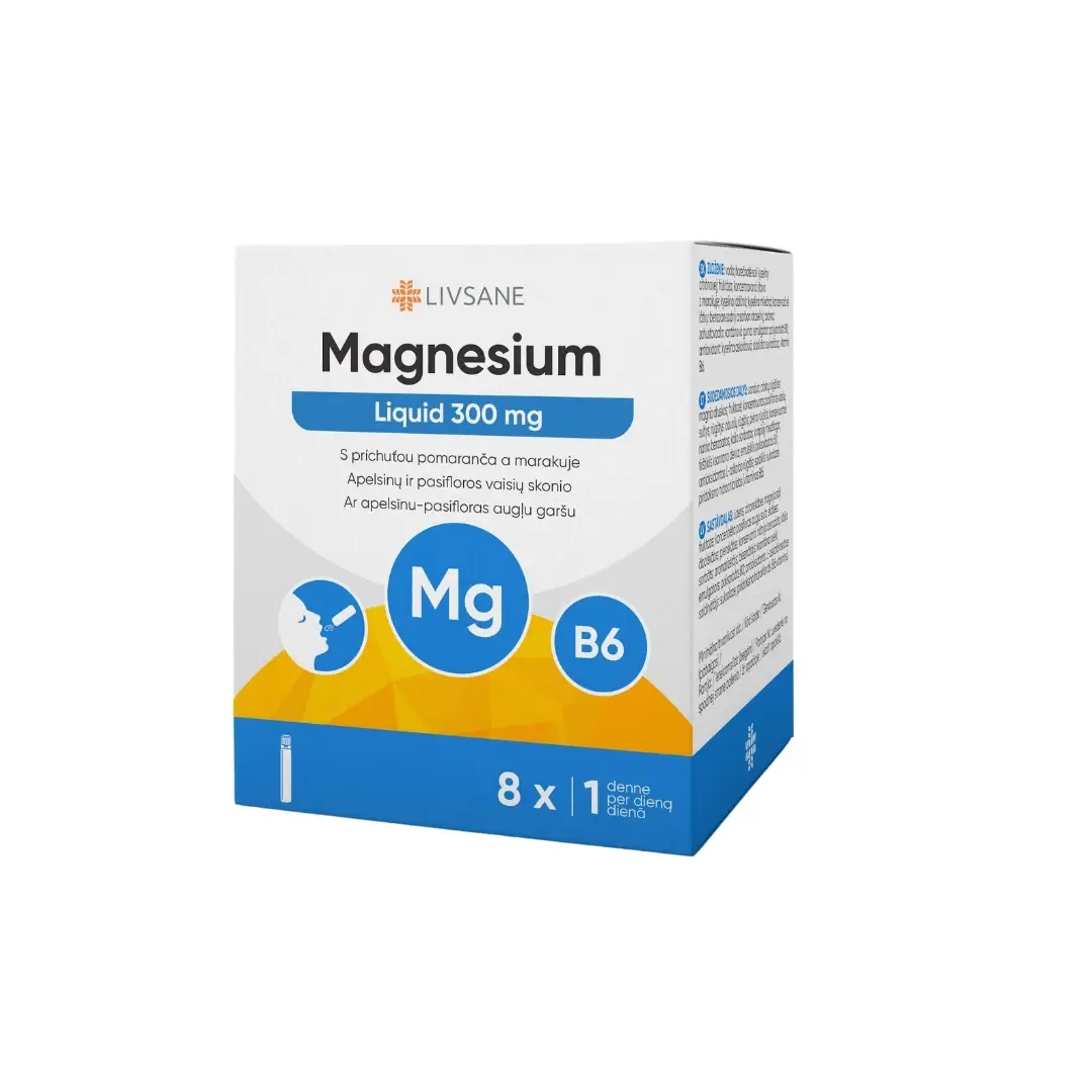 LIVSANE Magnezijum Liquid, 300mg, 8x30ml