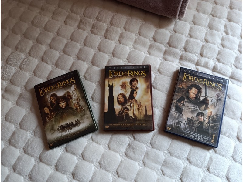 Lord of the Rings 1-3 (6xDVD) Special edition