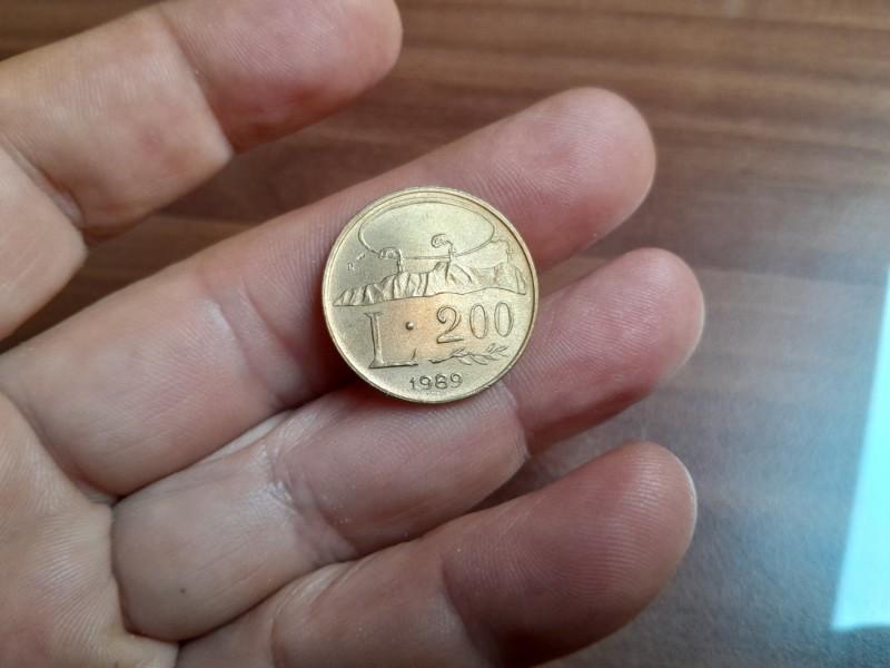 San Marino 200 Lira 1989