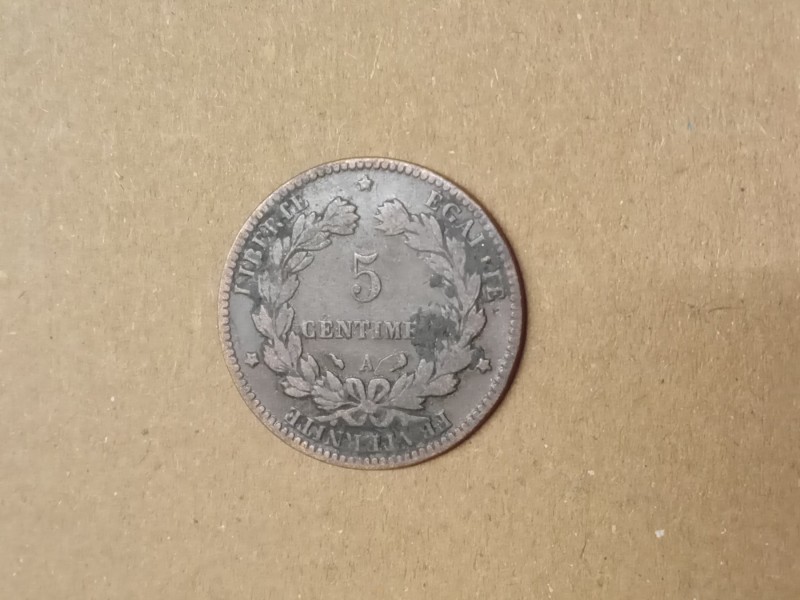 5 centimes 1897