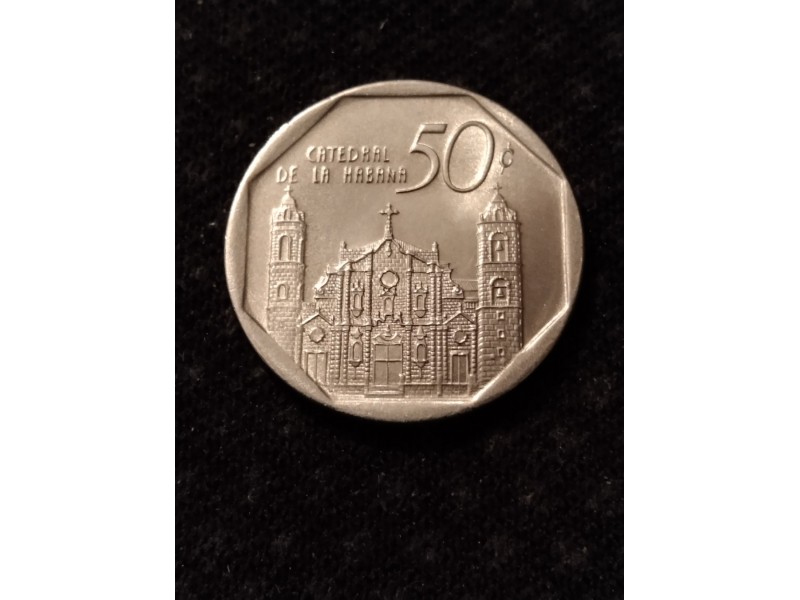 50 centavos 2016 kuba UNC