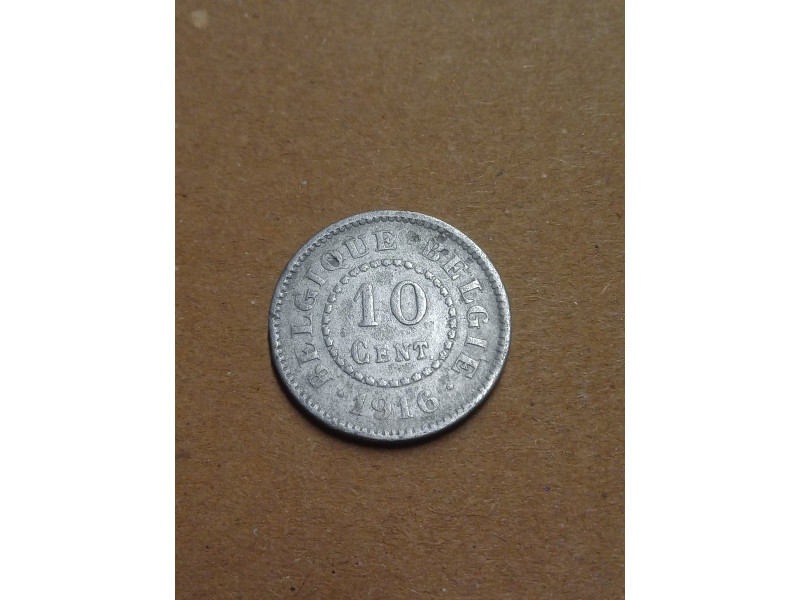 10 centi 1916 Belgija