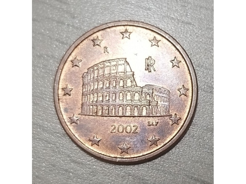 5 evro centi Italija 2002