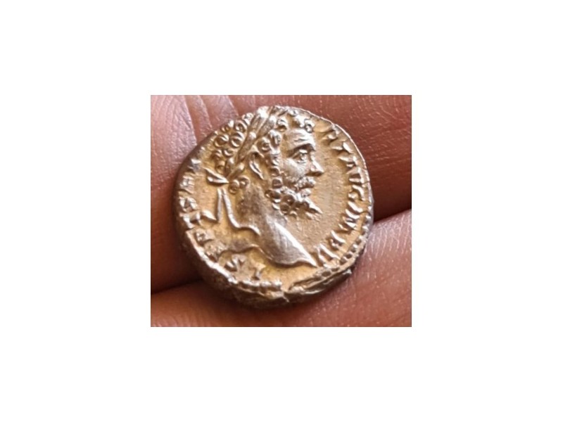 Septimius Severus A.D. 194-195 Denarius Srebro