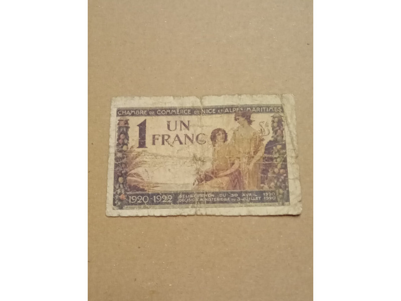 1 franc 1922