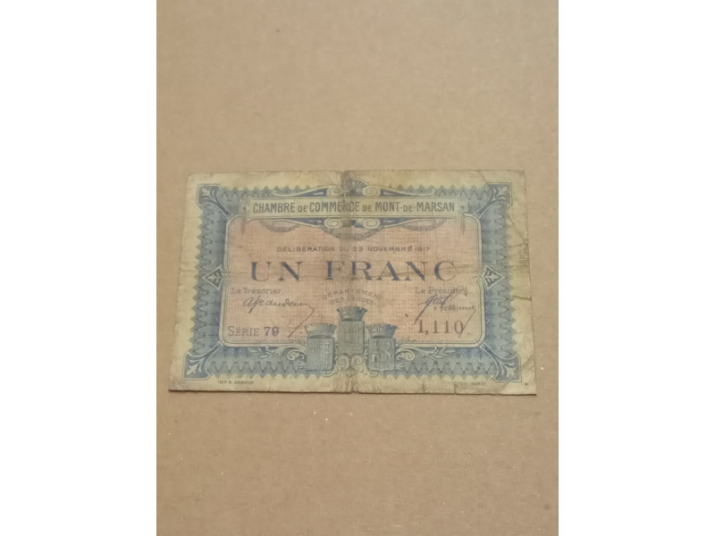 1 franc 1917