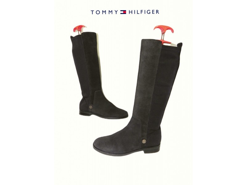 **TOMMY HILFIGER**original kožne duge čizme br.36