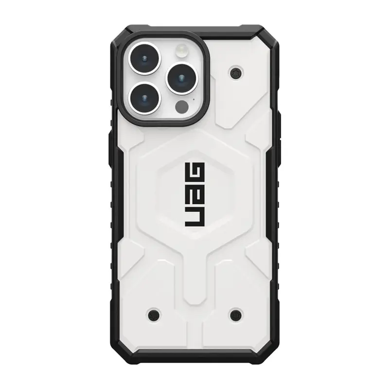 Magsafe Maska UAG Pathfinder za mobilni telefon iPhone 15 Pro Max, Bela