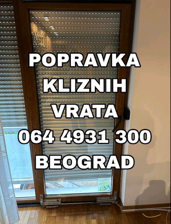 Popravka kliznih vrata BEOGRAD