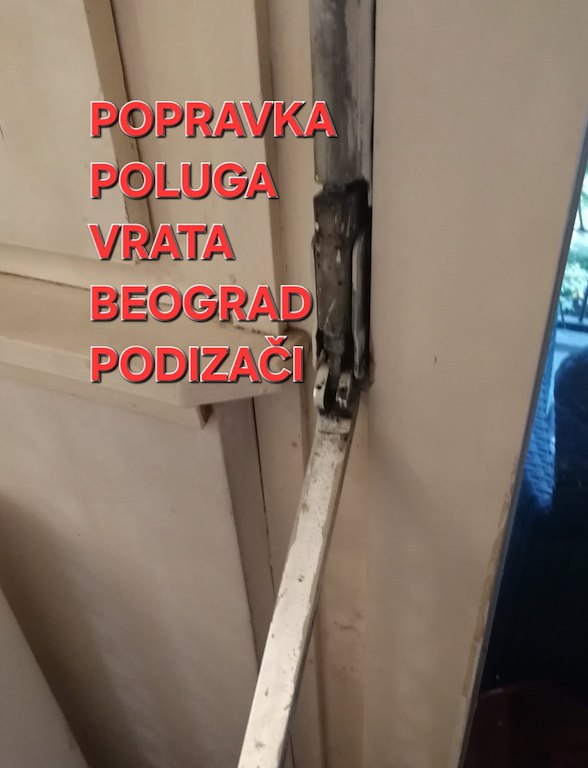 Popravka podizača balkonskih vrata 0644931300