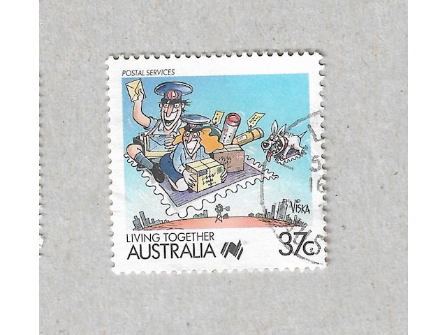 (M) markica 1988 (s1) Australija 37c Postal Services