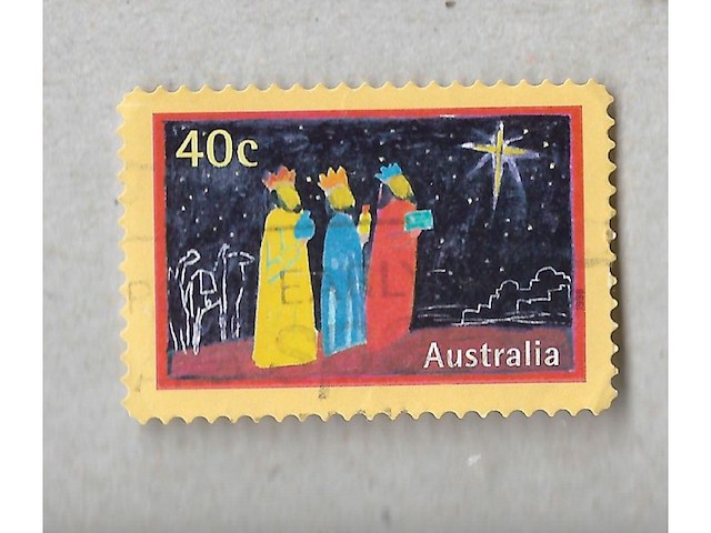 (M) markica 1998 Australija  40c The Three Kings