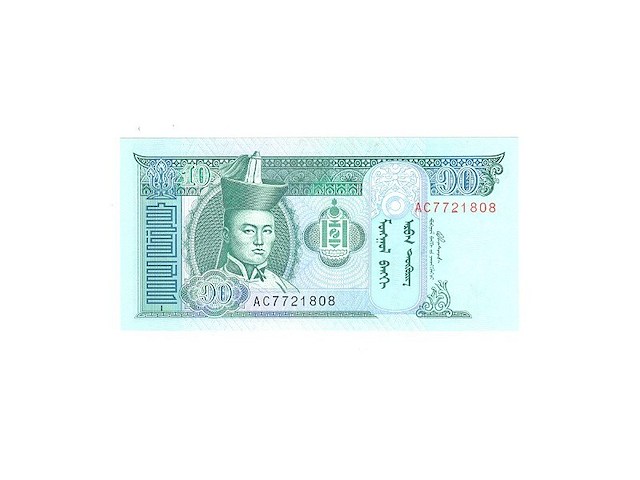 10 togrog,Mongolija,2002,unc.