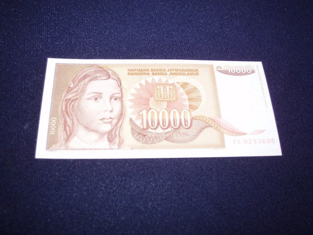 10.000,00 dinara,SRJ,1992,unc.