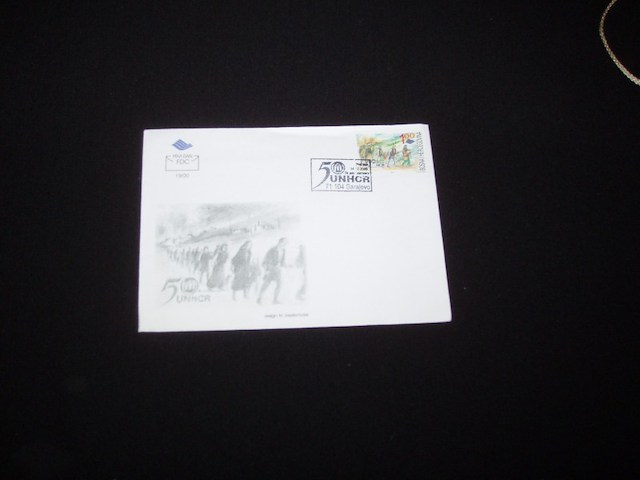 5 godina UNHCR,Bosna i Hercegovina,FDC,2000.