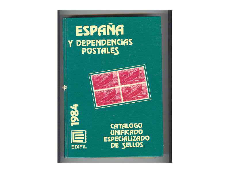 Katalog za marke Spanija 1984