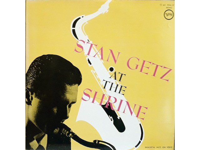 2LP*: STAN GETZ - AT THE SHRINE (JAPAN PRESS) MINT