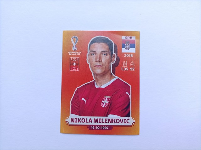 QATAR 2022 FIFA WC - Panini - Sličica br. SRB4