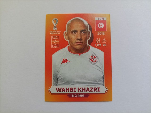 QATAR 2022 FIFA WC - Panini - Sličica br. TUN12